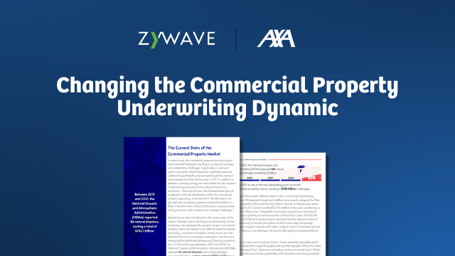 Changing the Commercial Property Underwriting Dynamic - Zywave