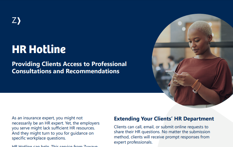 HR Hotline for Service Providers Info Sheet - Zywave
