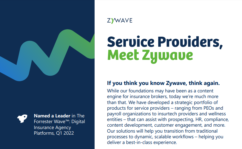 Service Providers, Meet Zywave - Zywave