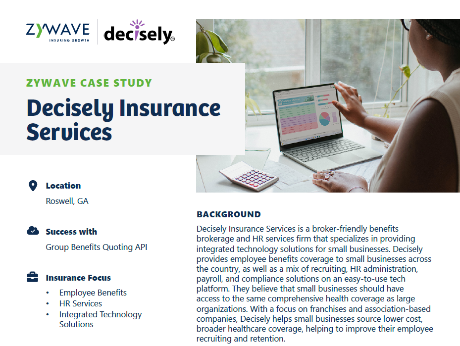 Decisely Insurance Services Case Study - Zywave