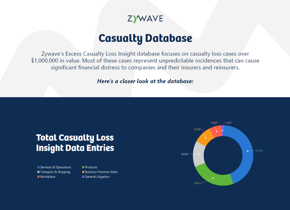 Casualty Database Infographic - Zywave